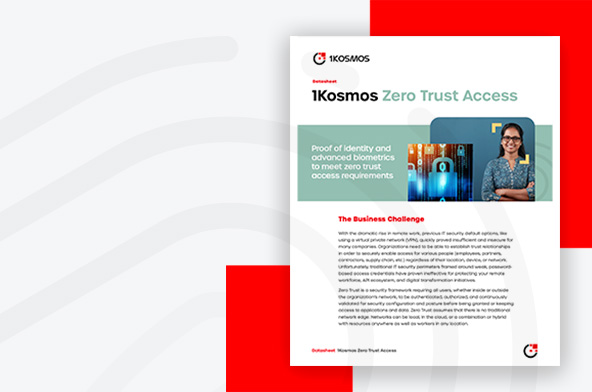 Zero Trust Access - 1Kosmos