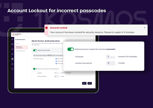 Enforce Account Lockout - 1Kosmos