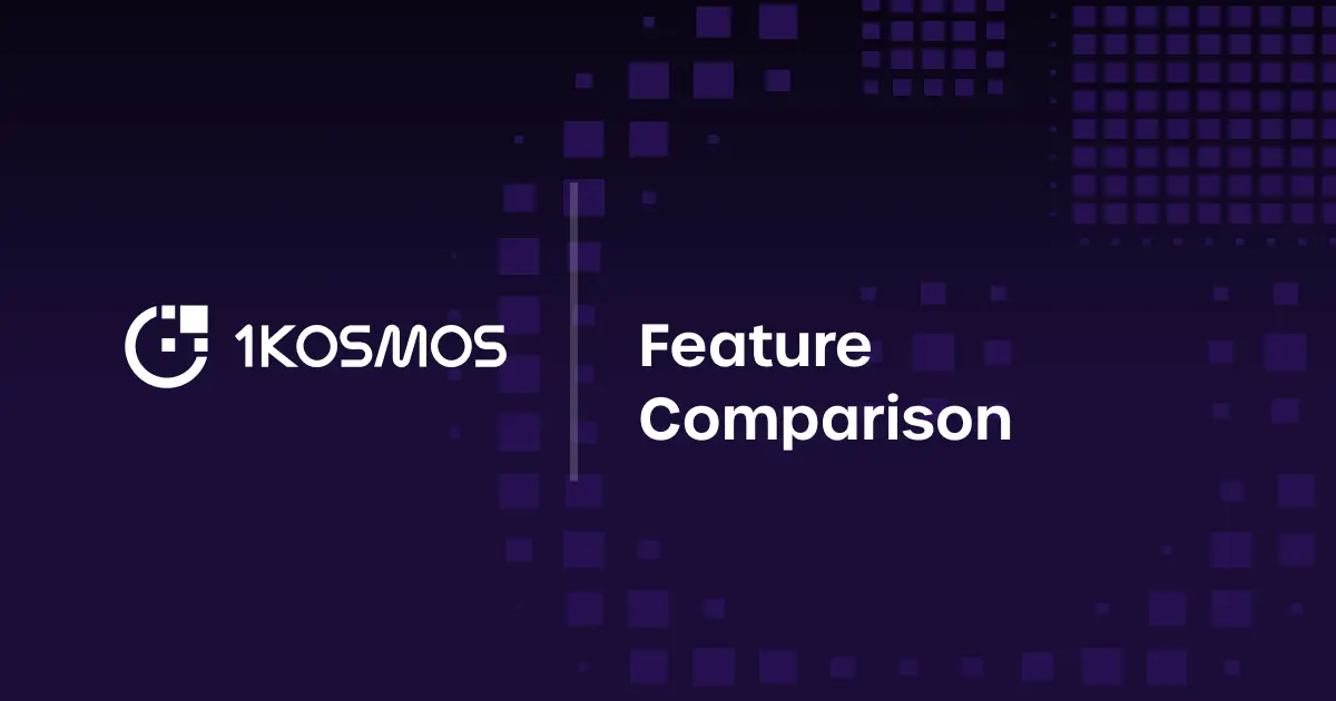 1Kosmos Feature Comparison