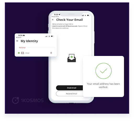 Email Verification - 1Kosmos