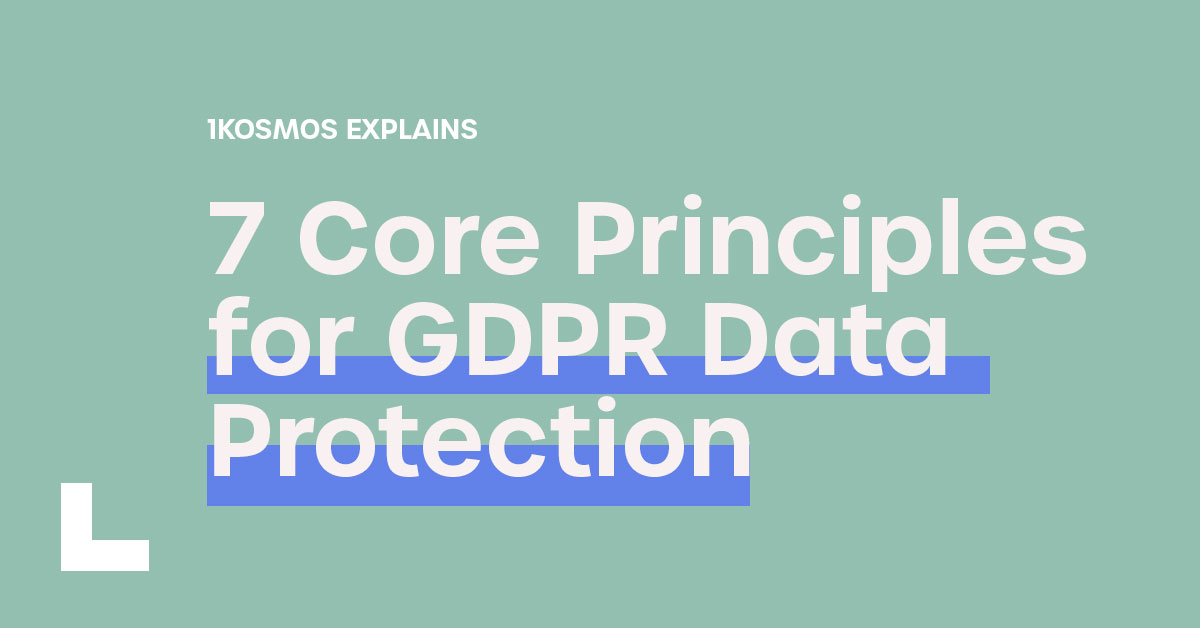 7 Core Principles for GDPR Data Protection - 1Kosmos