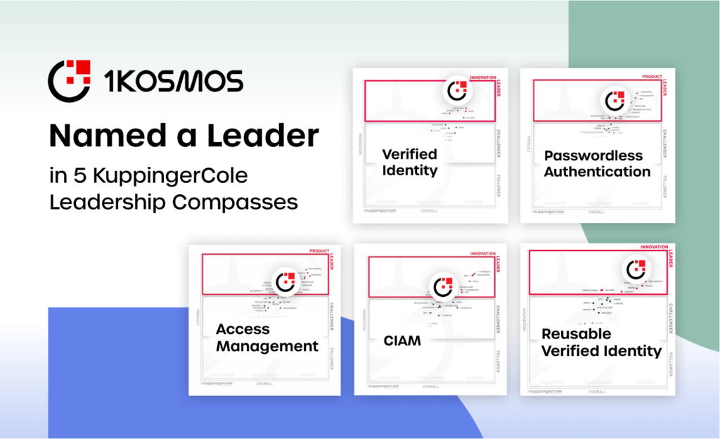 1Kosmos Extends Leadership in Passwordless & Identity